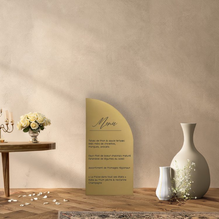 Stickers Menu - Backdrop petit - Locadeco