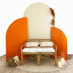 Backdrop - moyen panneau Doré - Locadeco