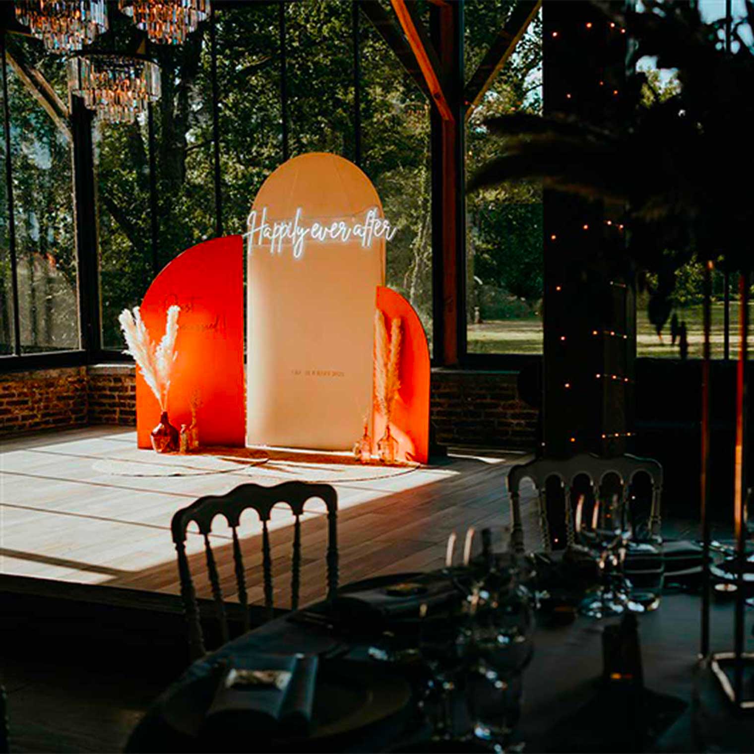 Backdrop - moyen panneau Terracotta - Locadeco