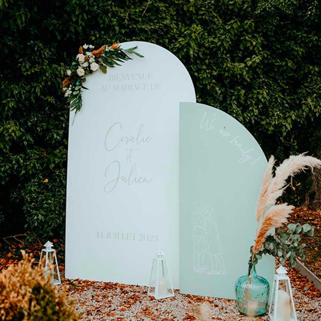 Location backdrop mariage - LOCADECO à Lille